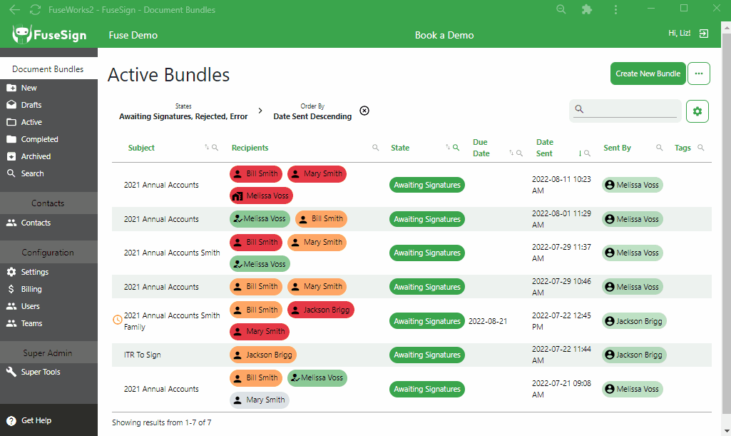 Bundle Review + Monitoring