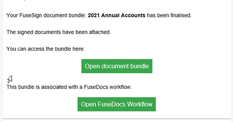 Document Finalisation