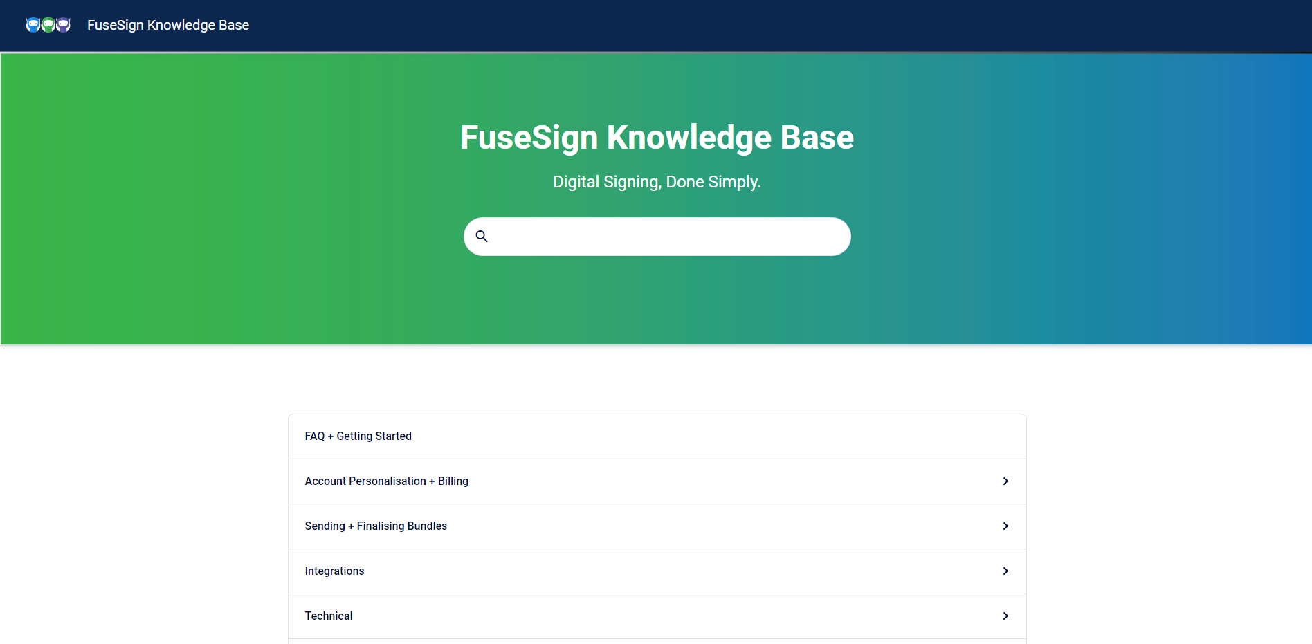 Welcome to FuseSign!